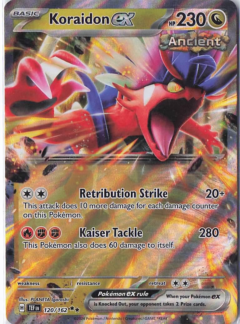 Koraidon ex 120/162 – Collecteebles