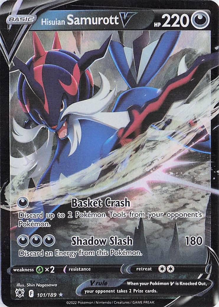 Hisuian Samurott V 101/189 – Collecteebles