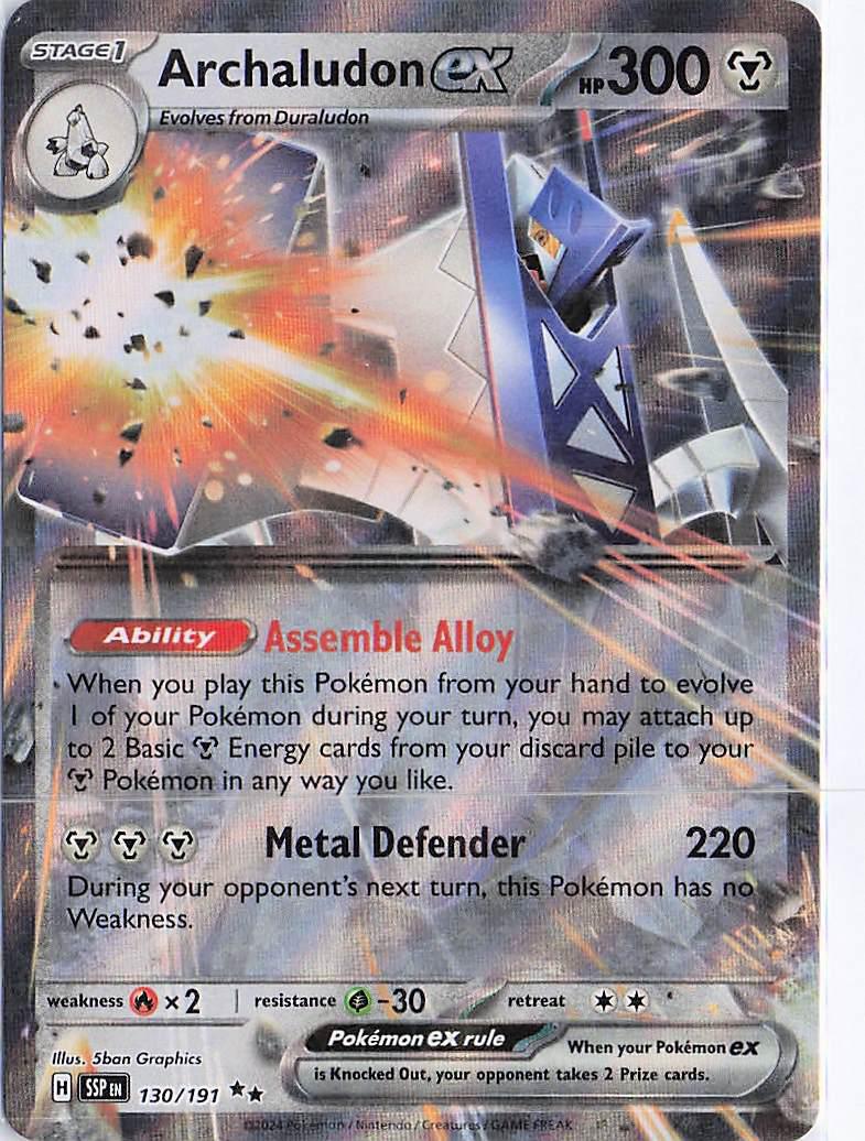 Archaludon ex 130/191 – Collecteebles