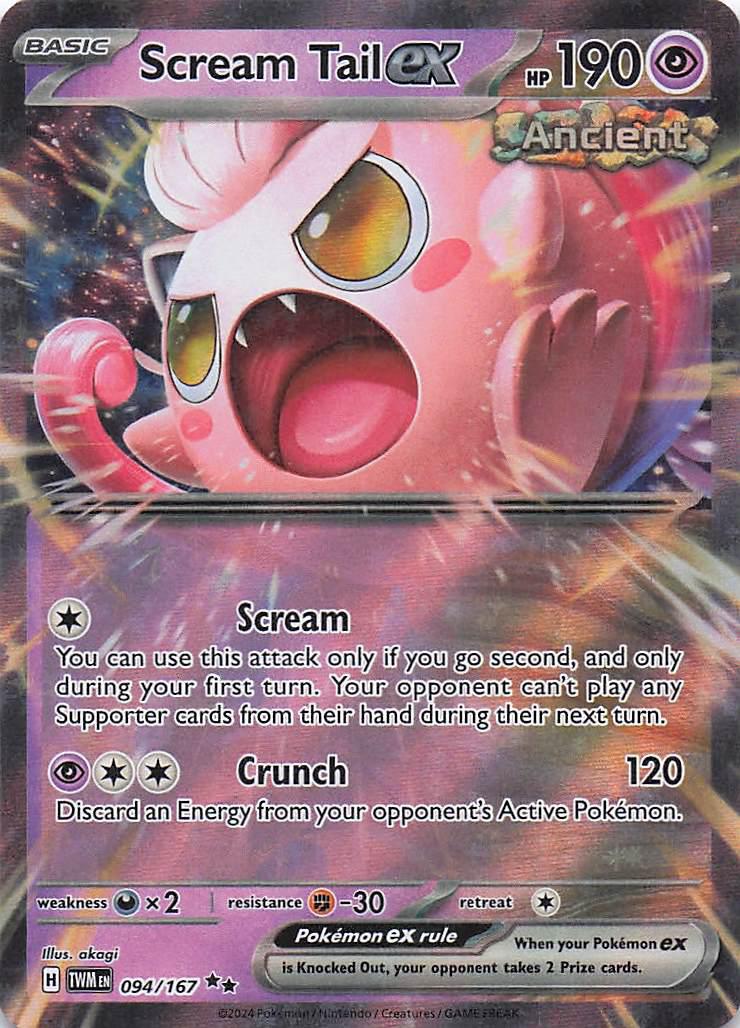 Scream Tail ex 094/167 – Collecteebles