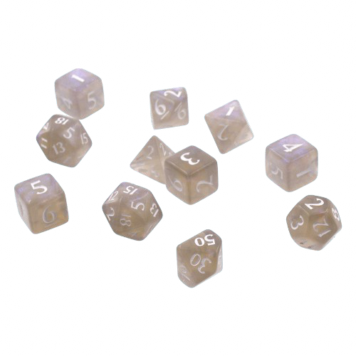 Ultra Pro - Eclipse: Smokey Grey 11 Dice Set – Collecteebles